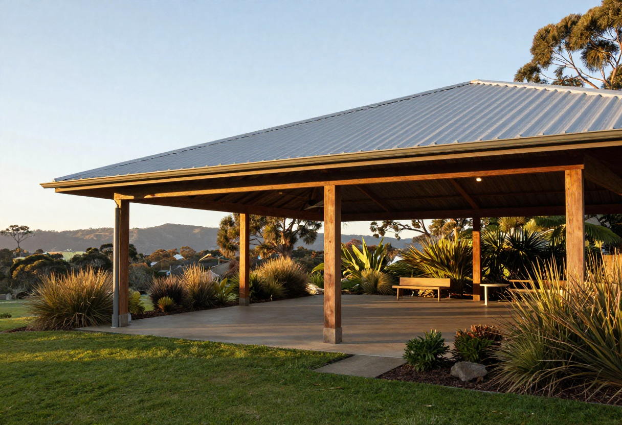 Outdoor Pavilion Construction Hobart | Custom Pavilions